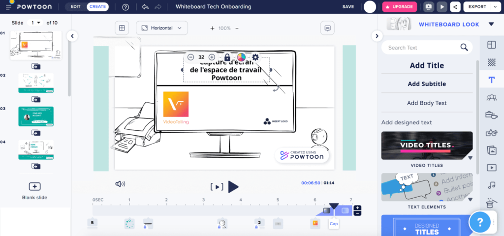 5 Logiciels, Motion Design : Powtoon, Animaker, Vyond, Wideo, Explee