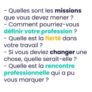 Exemple de Question pour une Interview ou Portrait Collaborateur